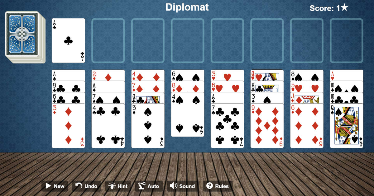 Diplomat Solitaire - Play Online
