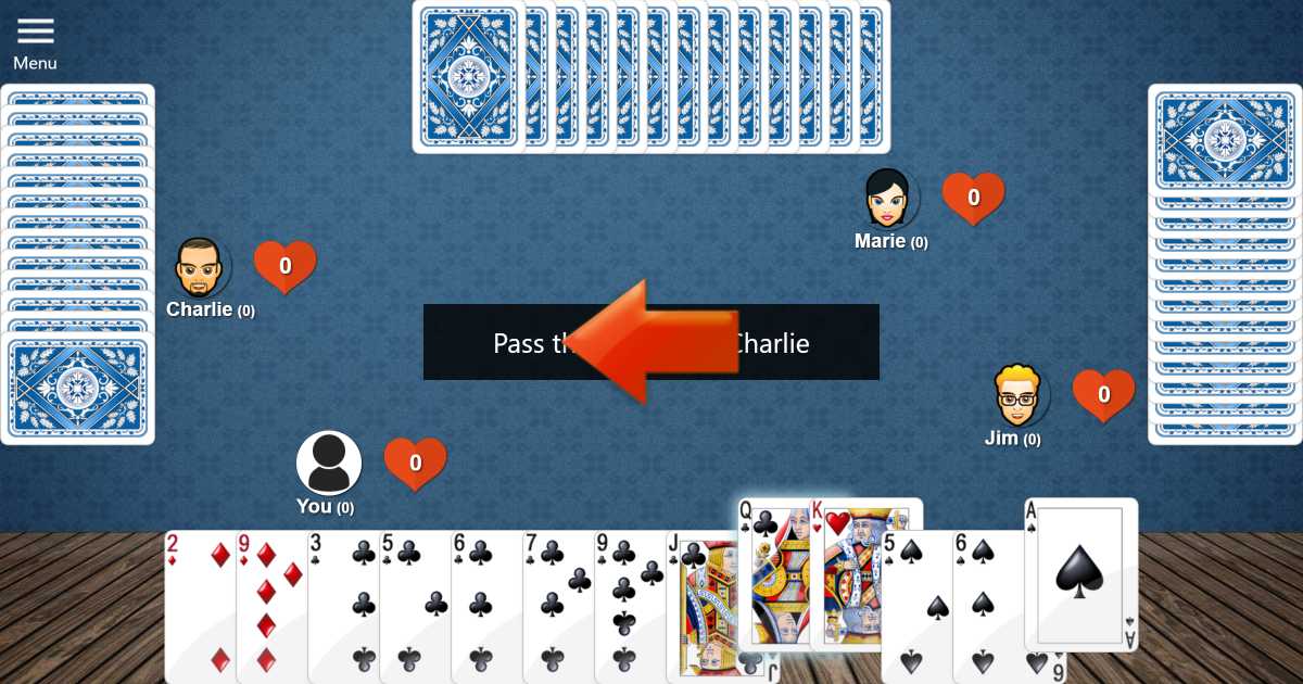 Hearts 2 - Play Online